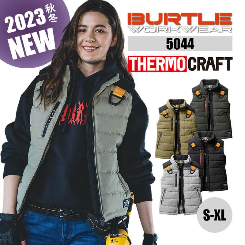 バートル BURTLE 防寒ベスト サーモクラフト THERMOCRAFT 男女ユニセックス 5024 (カーディナル S)