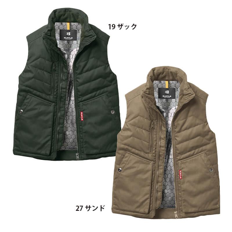 バートル 防寒ベスト 作業服 作業着 ベスト 防寒 BURTLE 5264 防寒着 メンズ レディース 秋冬 大きいサイズ LL 屋外 :1655264:イワキユニフォーム - 通販 ...