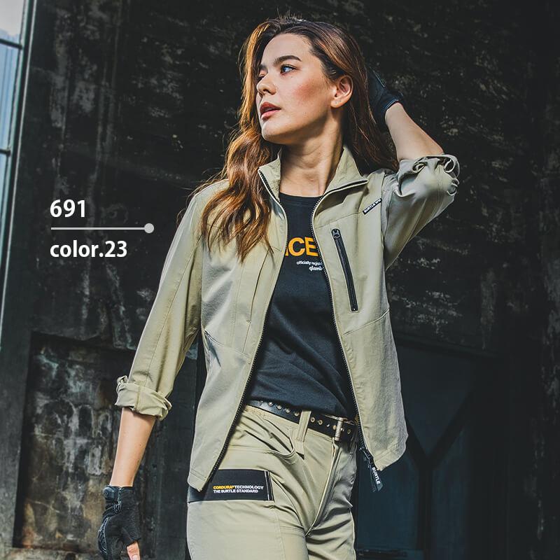 BURTLE バートル 新作 2024 数量限定 ALPHA GEAR ジャケット コーデュラ CORDURA ストレッチ 吸汗速乾 耐久性 691 : イワキユニフォーム - 通販 ...