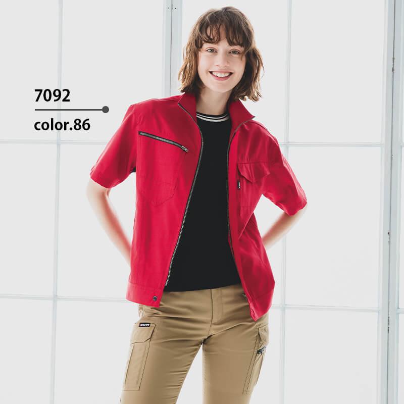 BURTLE バートル 作業着 7092 半袖ジャケット SS S M L LL : イワキユニフォーム - 通販 - Yahoo!ショッピング