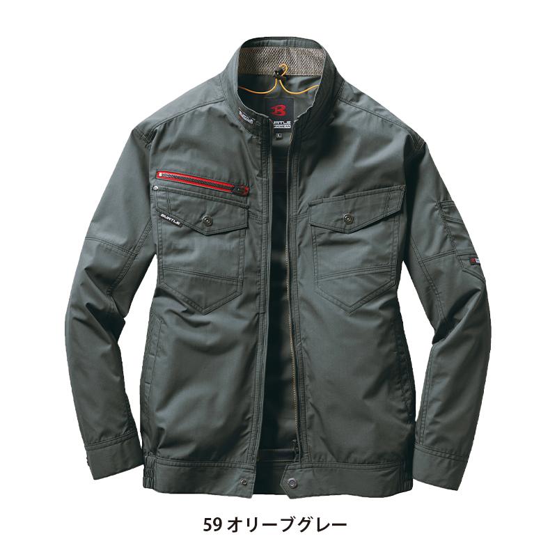 空調服 バートル ブルゾン 長袖 服のみ 大きいサイズ かっこいい おしゃれ シンプル BURTLE AC7141 :165AC7141:イワキユニフォーム - 通販 - Yahoo!ショッピング