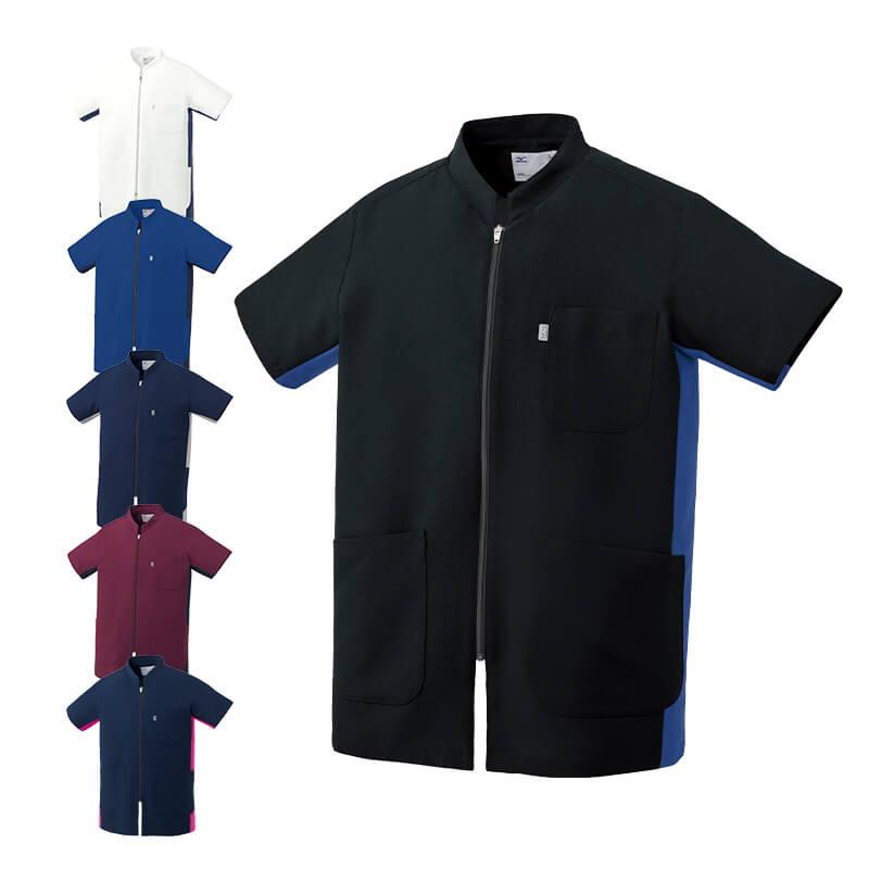 MIZUNO ミズノ スクラブ MZ0403 ファスナースクラブ[兼用] SS S M L LL 3L 4L 5L : イワキユニフォーム - 通販 - Yahoo!ショッピング