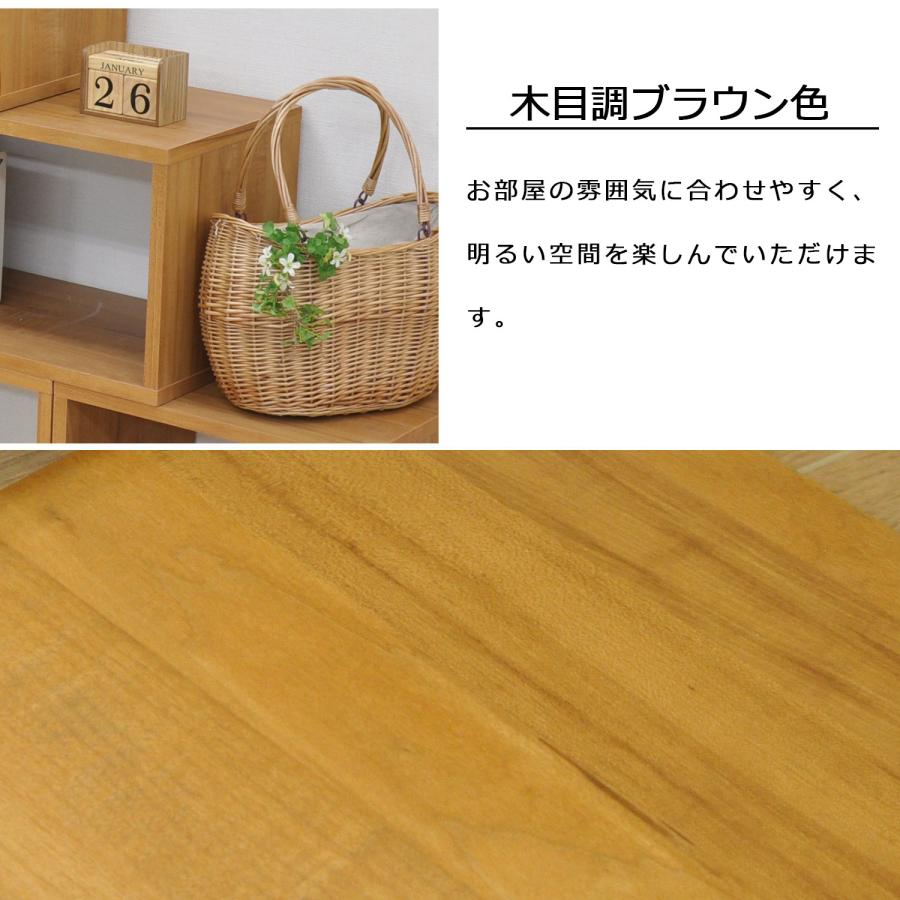 エイ・アイ・エス オープンラック 木製 幅40 奥行30 高さ30cm 板厚1.8cm 工具不要 【3個セット】収納 卓上ラック スパイスラック オープンシェルフ ブラウン 送料無料 OPR ...