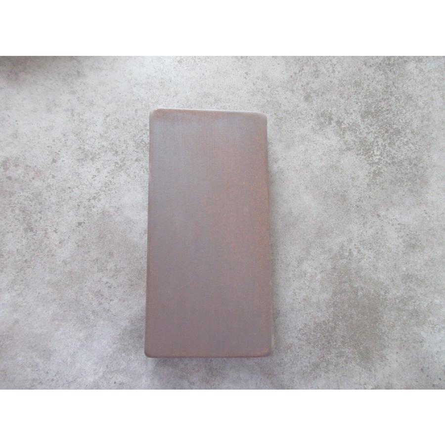 砥部陶板 1セット10枚入り 花壇・内装外装・アプローチ カラー ブラウン系・グレー系 サイズ約195mm×約95mm×約20mm 重さ約800〜870g : tobetouban : 天然 ...