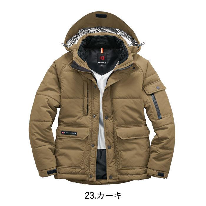 BURTLE（バートル） 作業服 作業着 BURTLE 7510 防寒ジャケット（大型フード付） 5L 秋冬 防寒着 防寒服 : オシャレワークウェアIz shop - 通販 - Yahoo ...