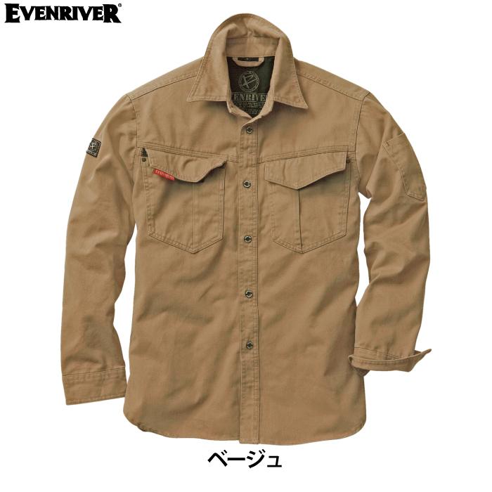 イーブンリバー EVENRIVER 作業服 SR-3006 エボリューションシャツ 5L 秋冬用 作業着 おしゃれ :1267131:オシャレワークウェアIz shop - 通販 ...