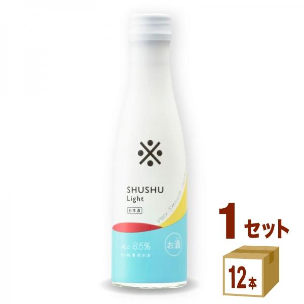 沢の鶴 SHUSHU シュシュ Light ライト シュシュライト 日本酒 純米酒 #shushusake 180ml 1ケース (12本 ...