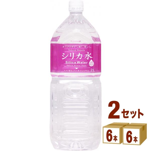 友桝飲料 シリカ水 ペット 2L 2000ml 2ケース (12本) : イズミックワールド - 通販 - Yahoo!ショッピング