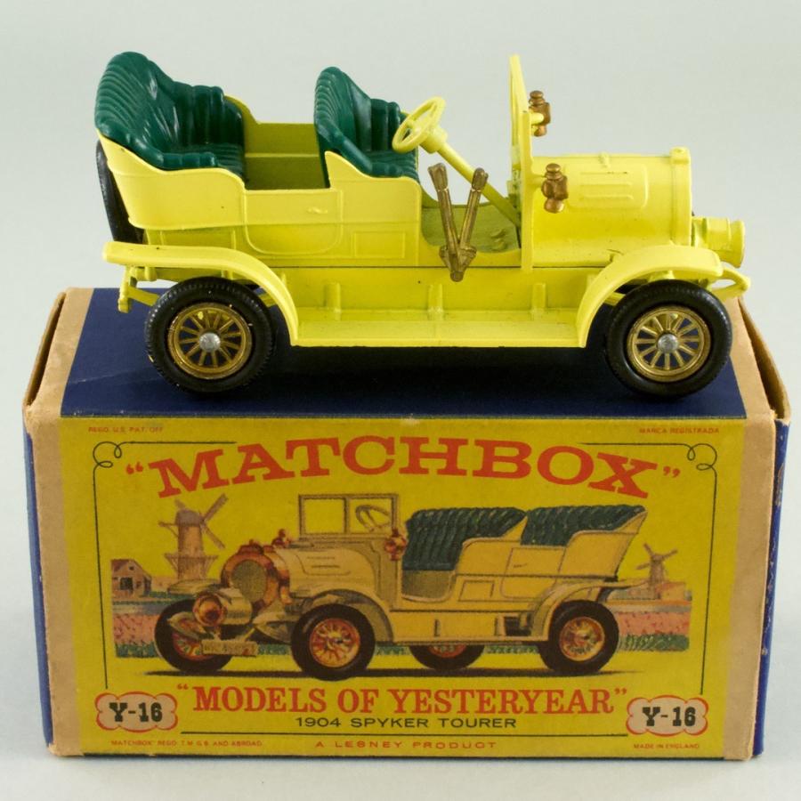 イギリス マッチボックス（matchbox） Models of Yesteryear Y-16 SPYKER TOURER 1904 1/45 : いずみ洋行Yahoo!ショップ - 通販 ...