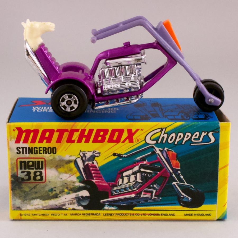 イギリス マッチボックス（matchbox） STINGEROO CHOPPERS 1973 new 38 : いずみ洋行Yahoo!ショップ - 通販 - Yahoo!ショッピング