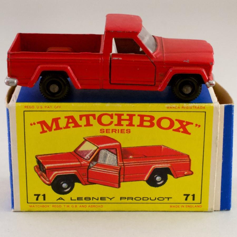 イギリス マッチボックス（matchbox） JEEP GLADIATOR PICK-UPMERCURY POLICE CAR 1969 series 71 : いずみ洋行Yahoo!ショップ ...