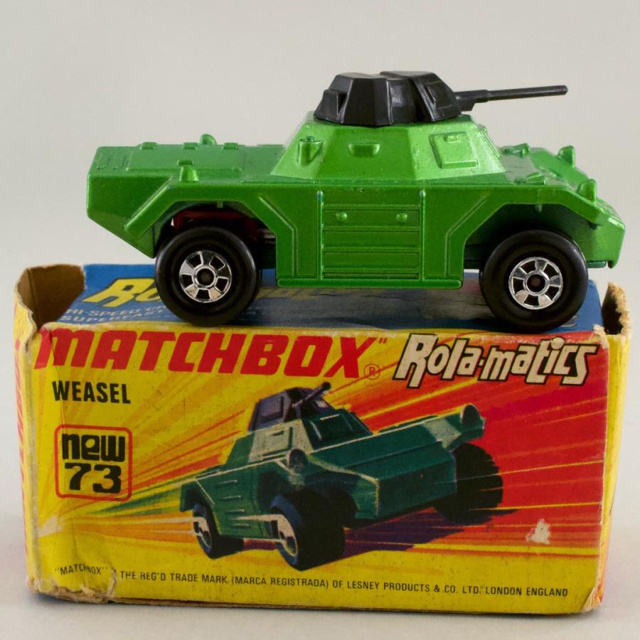 イギリス マッチボックス（matchbox） new47 Rola matics WEASEL No.73 1973 : いずみ洋行Yahoo!ショップ - 通販 - Yahoo!ショッピング