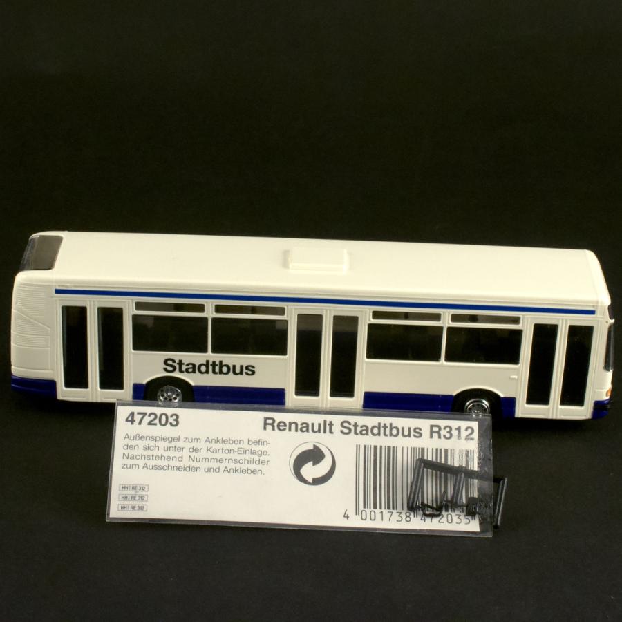 BUSCH RENAULT R312 Stadbus 47203 GERMANY : my936new3 : いずみ洋行Yahoo!ショップ - 通販 - Yahoo!ショッピング