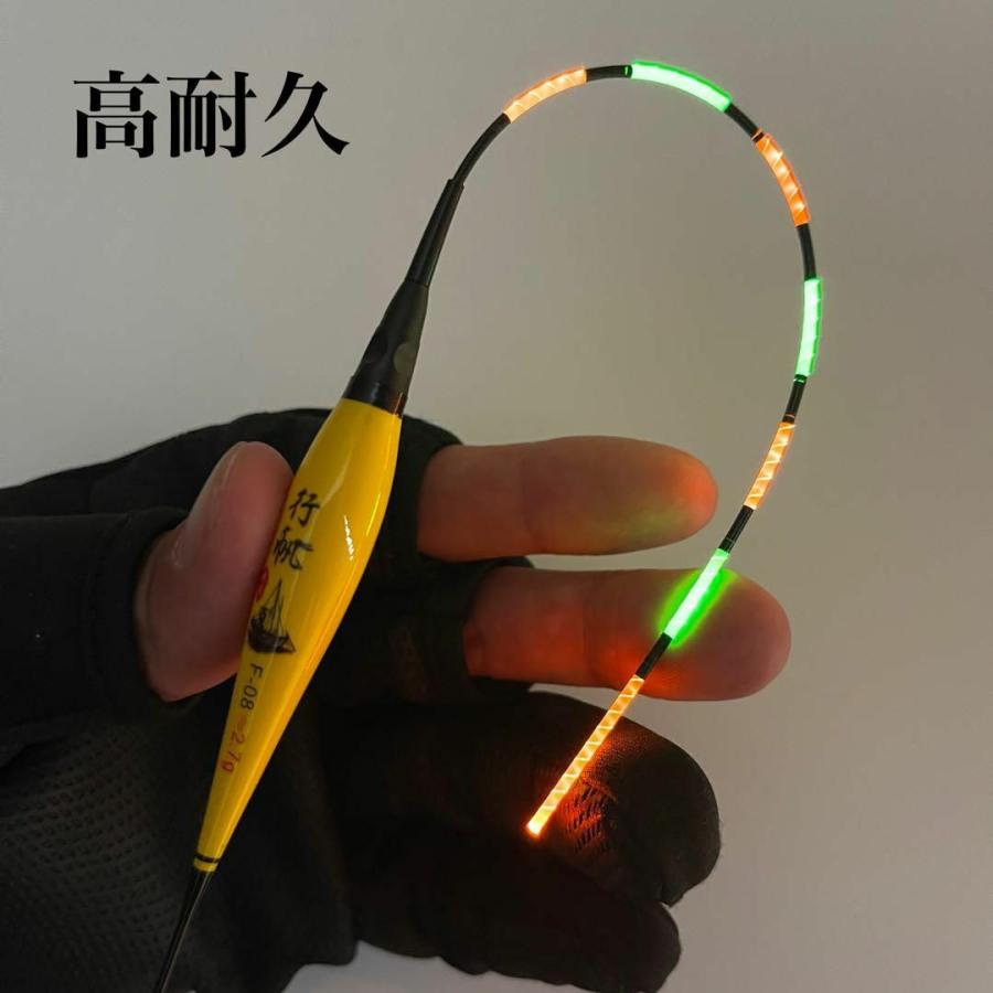 棒ウキ 6B 2本セット 7点発光 LED電気ウキ へらウキ グレ メジナ 夜釣り へら浮き ヘラウキ チヌ F08 : 伊豆おかっぱり釣り だいちゃん - 通販 - Yahoo!ショッピング