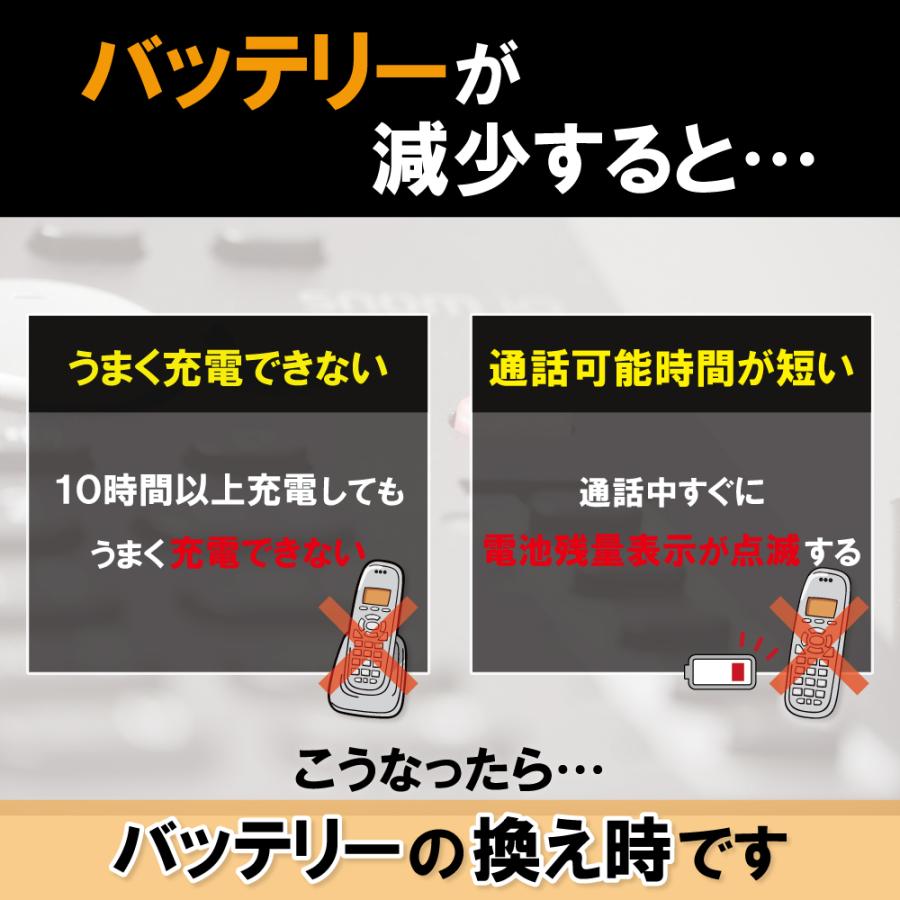 シャープ M-003 JD-M003 1429320086 互換 SHARP コードレス子機 充電池 2個 : IZ-TECH - 通販 - Yahoo!ショッピング