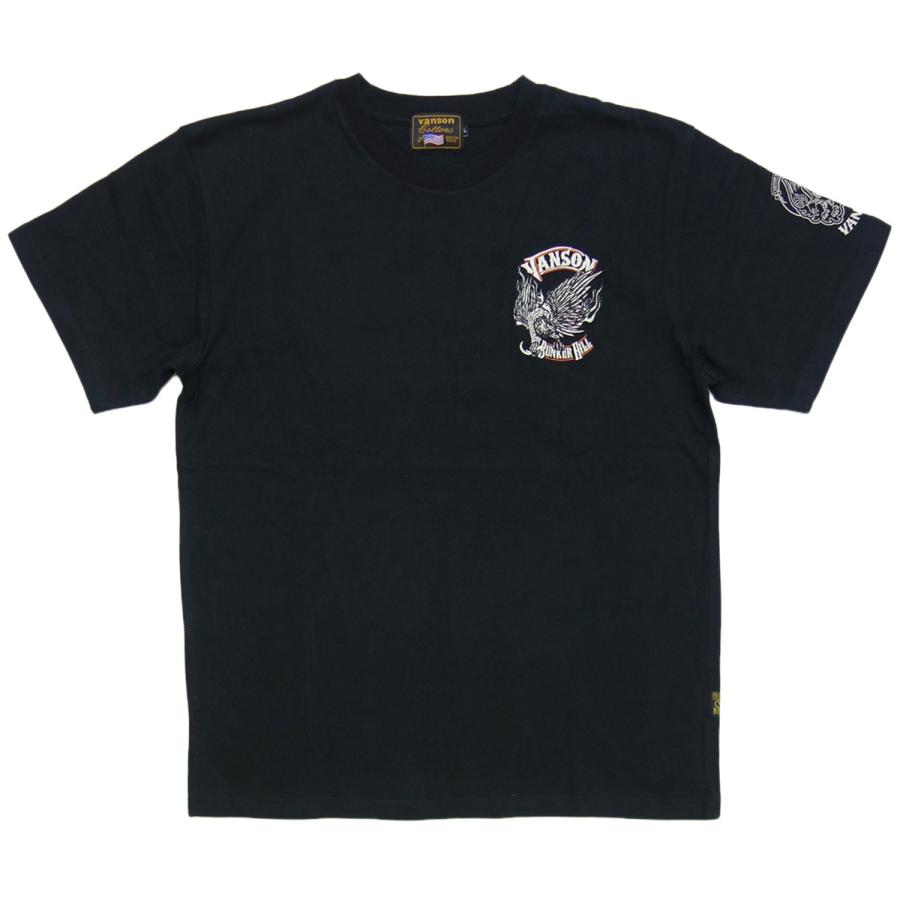 VANSON バンソン vanson 半袖 Tシャツ メンズ 黒 NVST-2403 MCF : 和柄とアメカジバイカーのJ.Field - 通販 - Yahoo!ショッピング