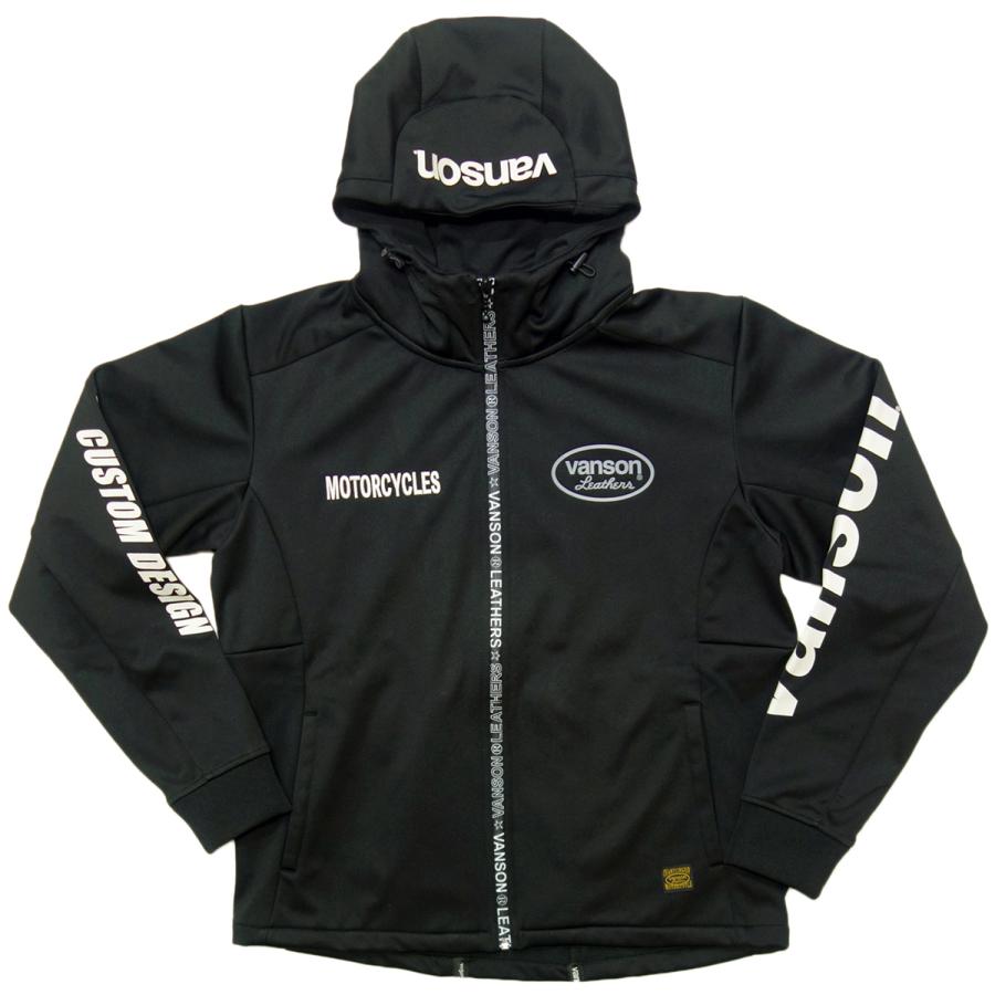 バンソン vanson ジップパーカー メンズ 黒 NVSZ-2314【セットアップ対応】MCF : nvsz-2314-bk : 和柄とアメカジバイカーのJ.Field - 通販 ...