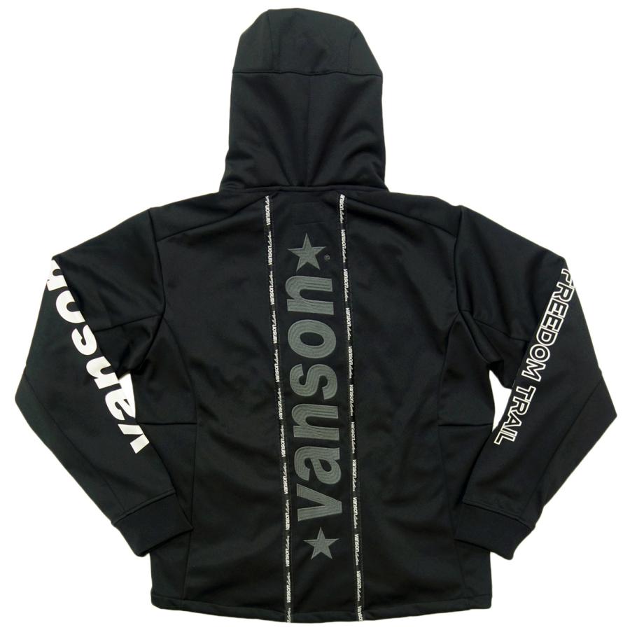 バンソン vanson ジップパーカー メンズ 黒 NVSZ-2314【セットアップ対応】MCF : nvsz-2314-bk : 和柄とアメカジバイカーのJ.Field - 通販 ...