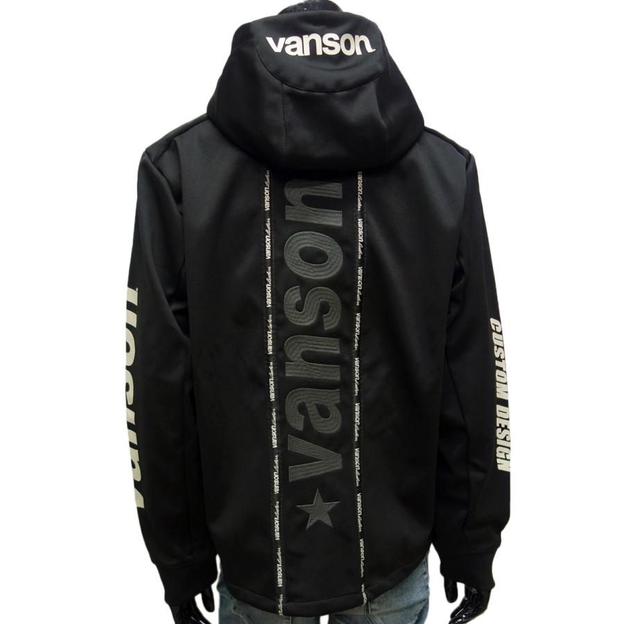 バンソン vanson ジップパーカー メンズ 黒 NVSZ-2314【セットアップ対応】MCF : nvsz-2314-bk : 和柄とアメカジバイカーのJ.Field - 通販 ...