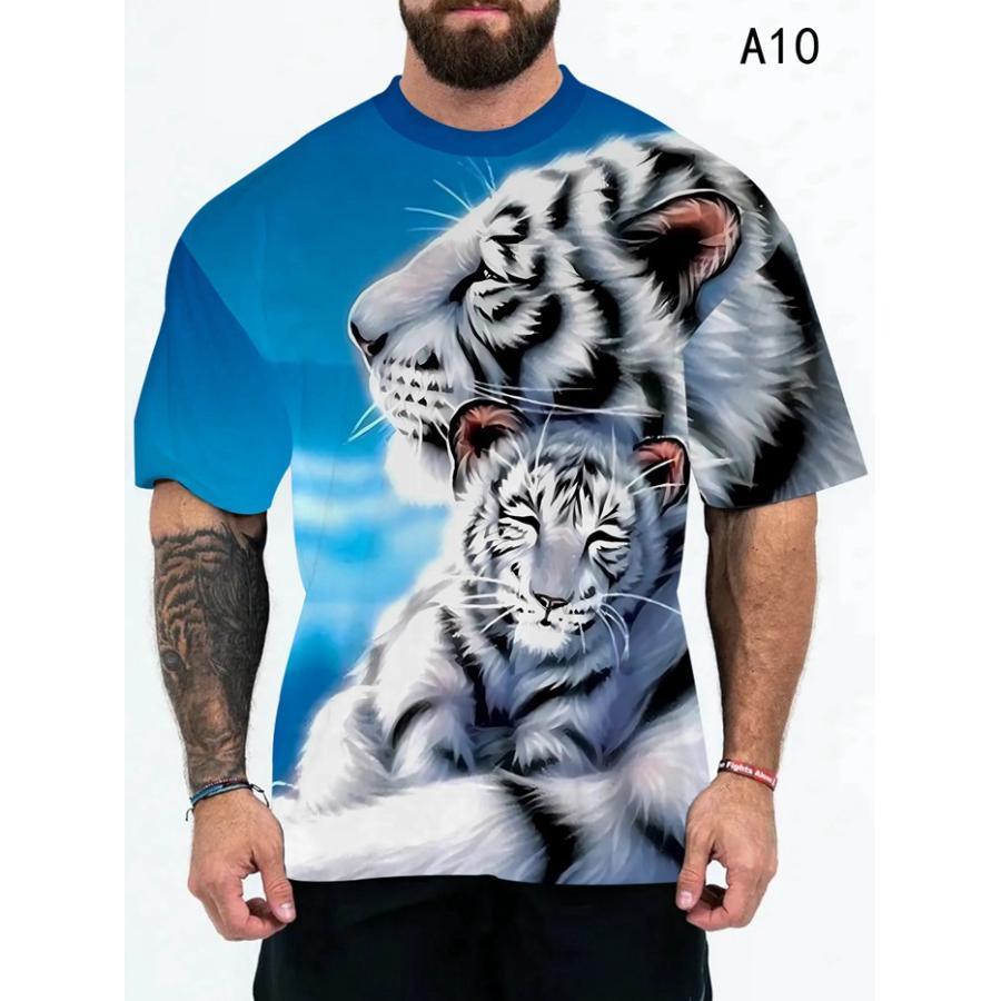 おもしろTシャツ 3Dプリント 動物 半袖Tシャツ メンズ レディース :jkmiz-xz2:J-K - 通販 - Yahoo!ショッピング