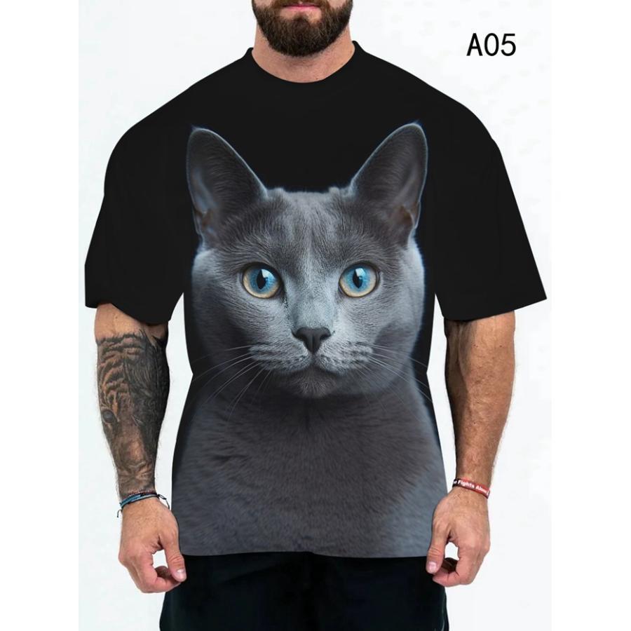 おもしろTシャツ 3Dプリント 動物 半袖Tシャツ メンズ レディース :jkmiz-xz2:J-K - 通販 - Yahoo!ショッピング