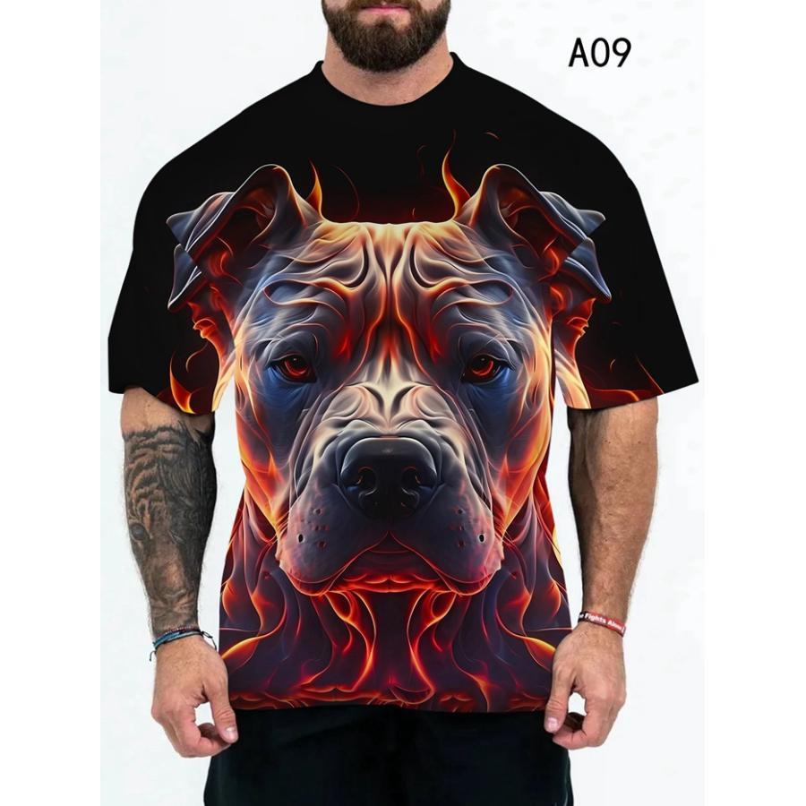 おもしろTシャツ 3Dプリント 動物 半袖Tシャツ メンズ レディース :jkmiz-xz2:J-K - 通販 - Yahoo!ショッピング