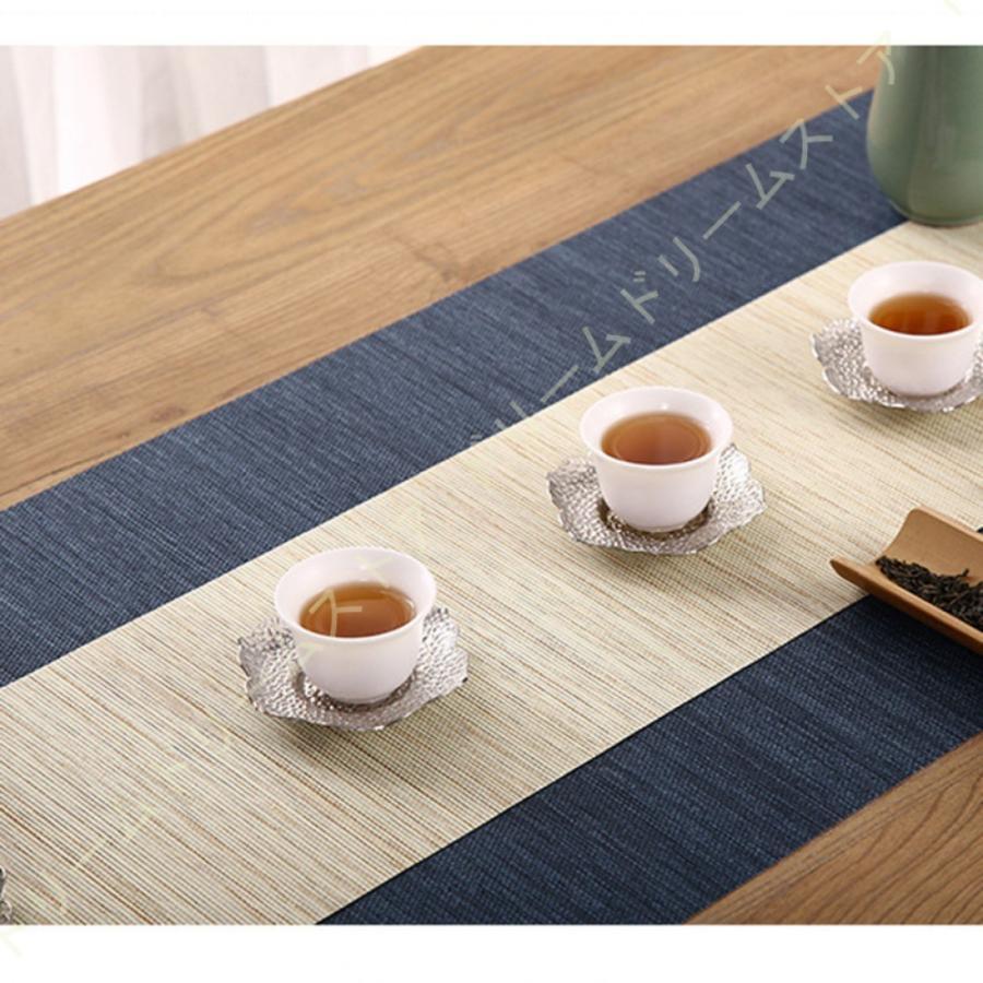 テーブルランナー 汚れにくい モダン 北欧 おしゃれ 洗える カラー ゴールド 32*220cm 金 レッド 赤 グリーン 緑 白 ホワイト 無地デザイン 綿の麻 無地 : ly0501 ...