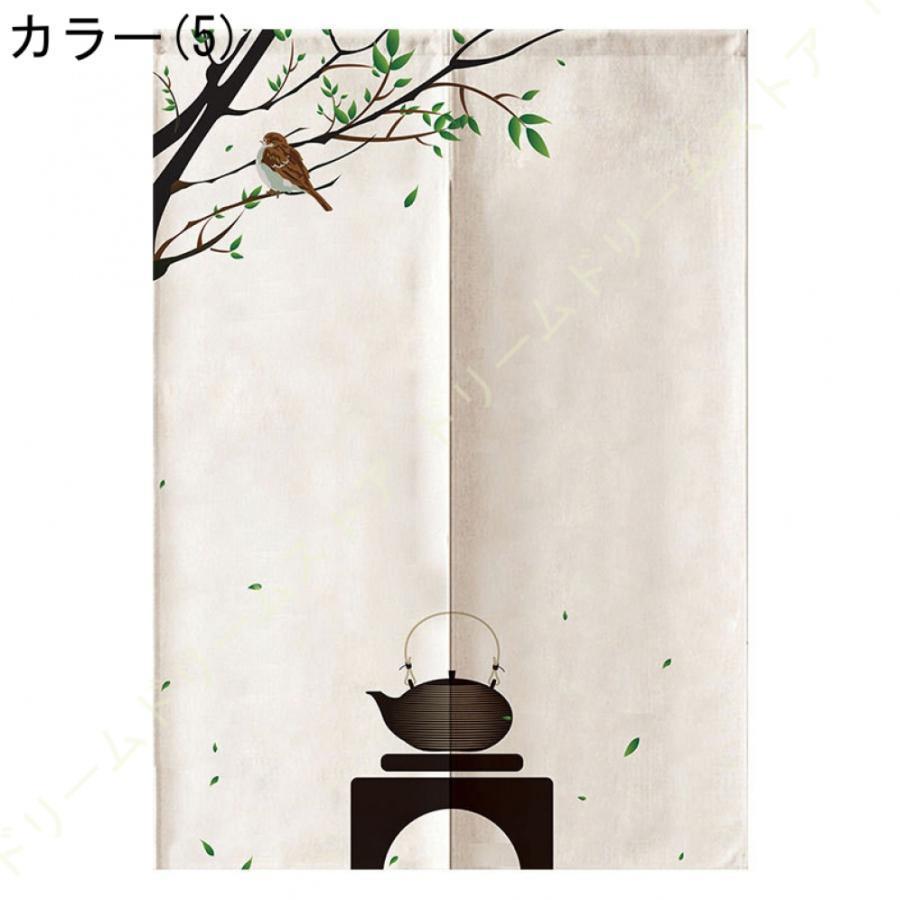 のれん 暖簾 おしゃれ 和風 モダン 間仕切り カーテン 目隠し 突っ張り棒 断熱 遮熱 長い 戸口カーテン 暖かい 玄関ドアカーテン 省エネ タペストリー 収納棚 : ly0501 ...