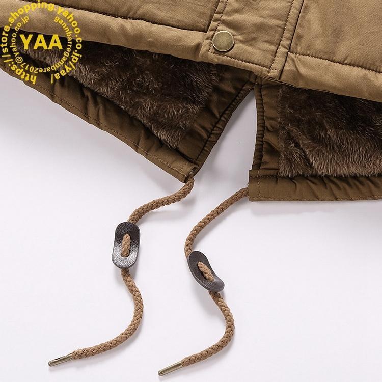 ミリタリーコート メンズ アウトドア おしゃれ フード取り外し 裏起毛 厚手 暖かい モッズコート ミリタリー系 防寒 ロングコート : ly1113-yh147 : J-K - 通販 ...