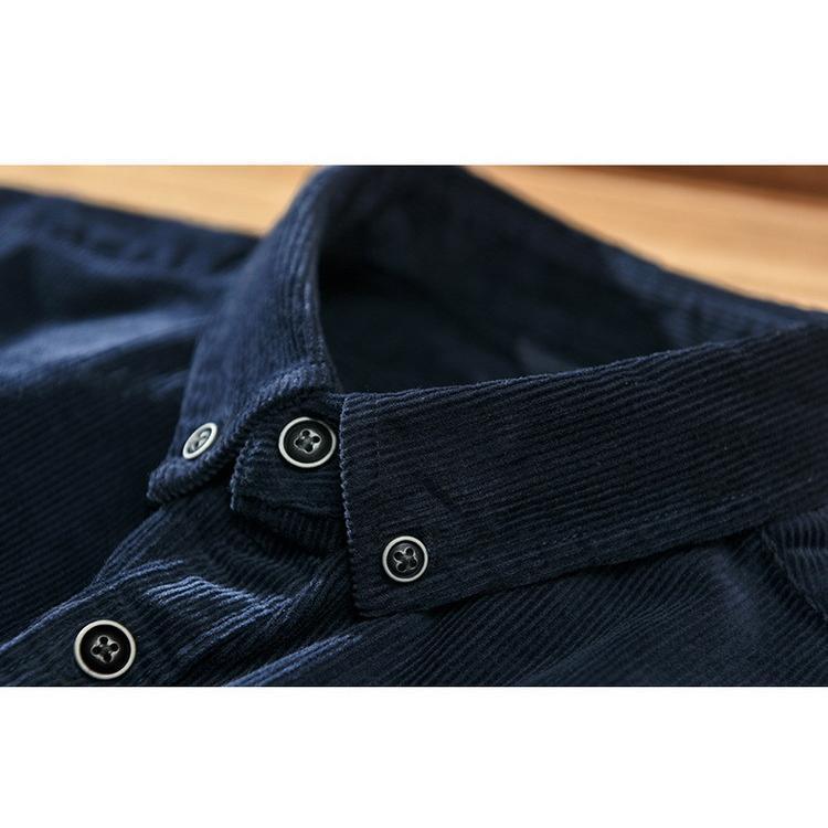 コーデュロイシャツ メンズ 秋冬 ボタンダウンシャツ カジュアルシャツ トップス 100%綿 長袖 : ly1113-yh256 : J-K - 通販 - Yahoo!ショッピング