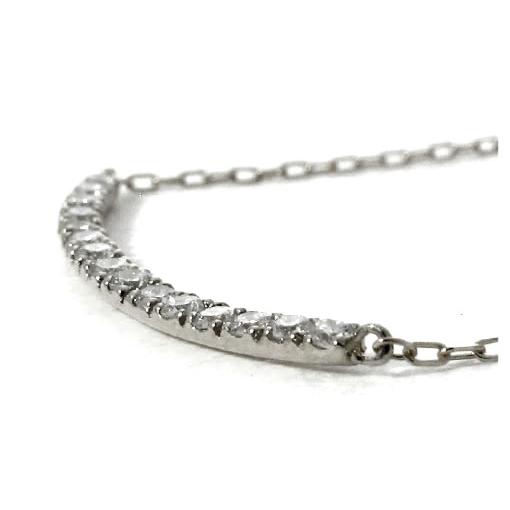 ダイヤモンド ネックレス プラチナ 0.2ct ラインネックレス ダイヤモンド ネックレス プラチナ 0.2ct ラインネックレス