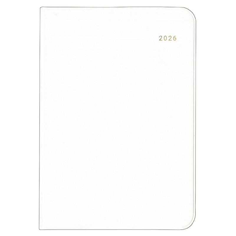 ダイゴー 2026年手帳 12月始 MILL A6 Monthly EASY アイボリー E7750 4冊まで追跡可能メール便対応可能 166731 : リコロshop - 通販 ...