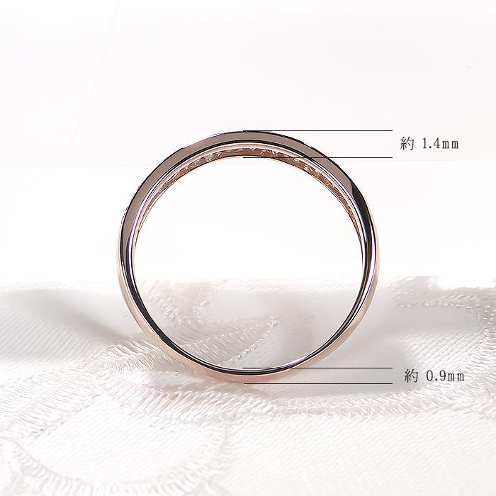 K18PG 0.4ct ブラウン ダイヤモンド リング 送料無料 18金 K18 ピンクゴールド ダイヤ 平甲丸 指輪 パヴェ ハニカム パヴェリング 可愛い ゴールド pave 368409 ...