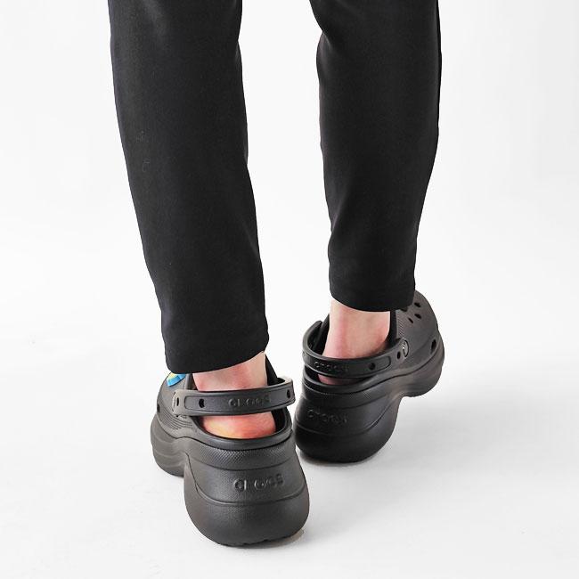 crocs クロックス サンダル レディース クラシック ベイ クロッグ CLASSIC BAE CLOG 206302 厚底 フットウェア ...