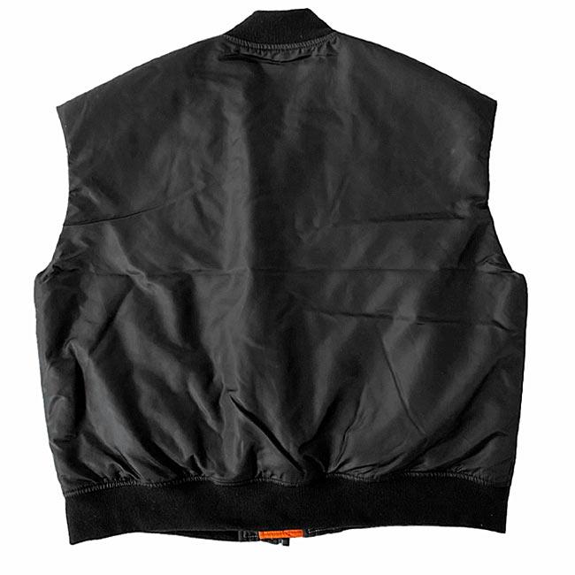 KIFFE キッフェ MA-1 ベスト 中綿 ミリタリージャケット レディース ワイド ルーズシルエット MA1 VEST KF222NQ00012 : J-piaplus - 通販 ...