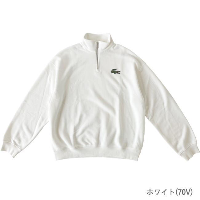 LACOSTE ラコステ ハーフジップ スウェット トレーナー メンズ LACOSTE ラコステ ハーフジップ スウェット トレーナー メンズ