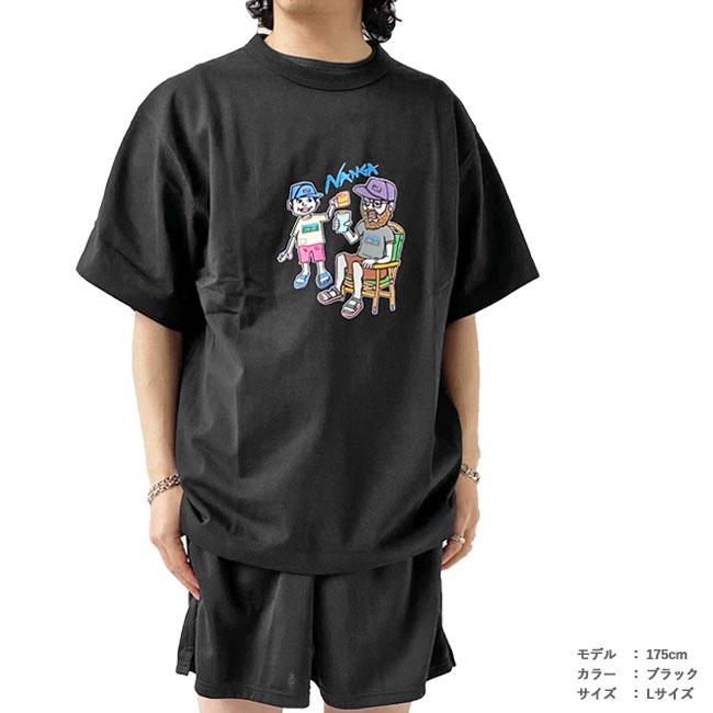 NANGA ナンガ Tシャツ メンズ レディース ECO HYBRID TEE (FAM PT) エコハイブリッド プリント N2500-1M021Z NA25S1M021 半袖 ウシオダ ...
