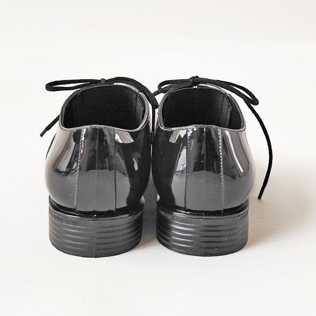 TEMPERATE テンパレイト レインシューズ レディース OSTERA オックスフォード ドレスシューズ マニッシュ レースアップ スリッポン PVC 靴 防水 晴雨兼用 : J ...