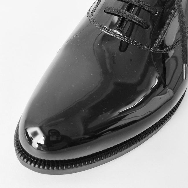 TEMPERATE テンパレイト レインシューズ レディース OSTERA オックスフォード ドレスシューズ マニッシュ レースアップ スリッポン PVC 靴 防水 晴雨兼用 : J ...