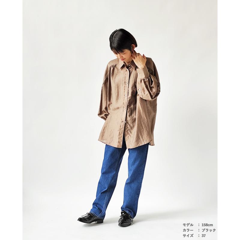 TEMPERATE テンパレイト ローファー レインシューズ 靴 WEIN ヴァイン レディース 春 夏 秋 冬 PVC 防水 レースアップ 黒 ブラック 37 38 39 : J ...