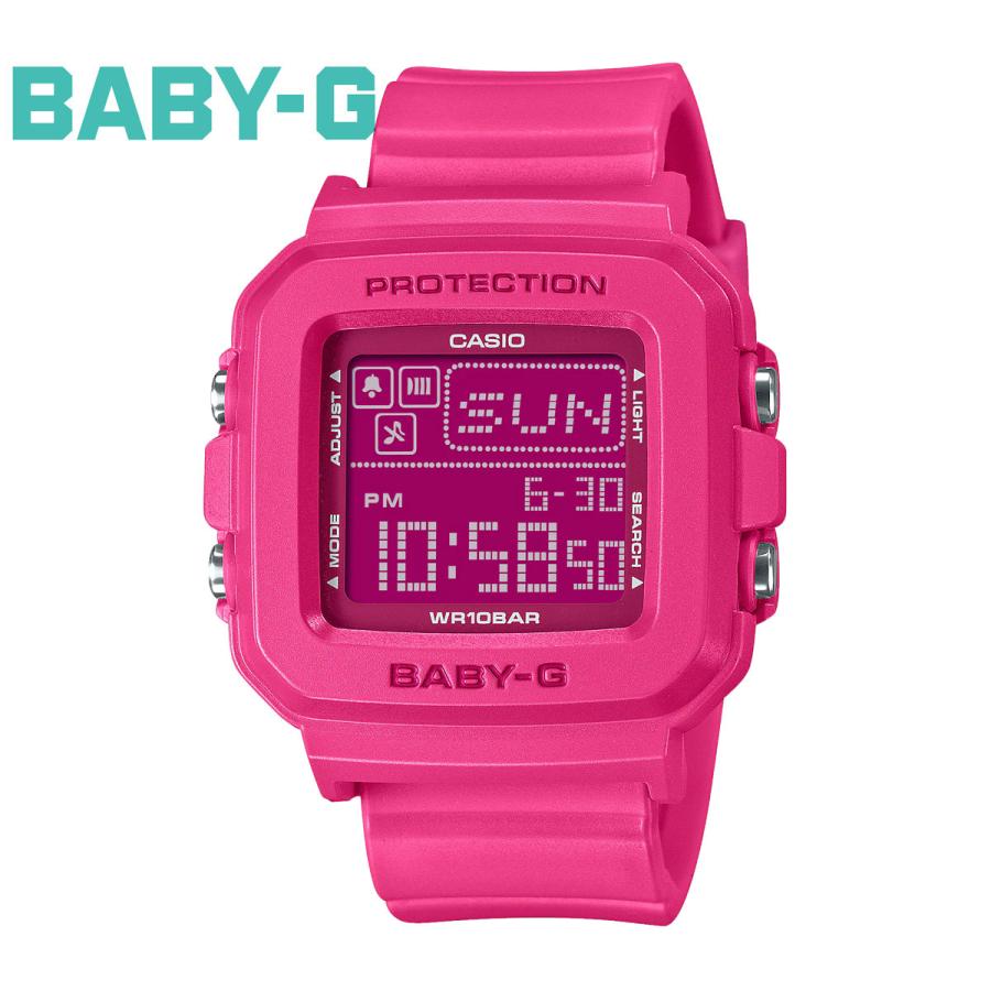 BABY-G CASIO BABY-G＋PLUS BGD-10K-4JR カシオ 腕時計 ベイビージープラス 女の子 女性用 デジタル ピンク ...