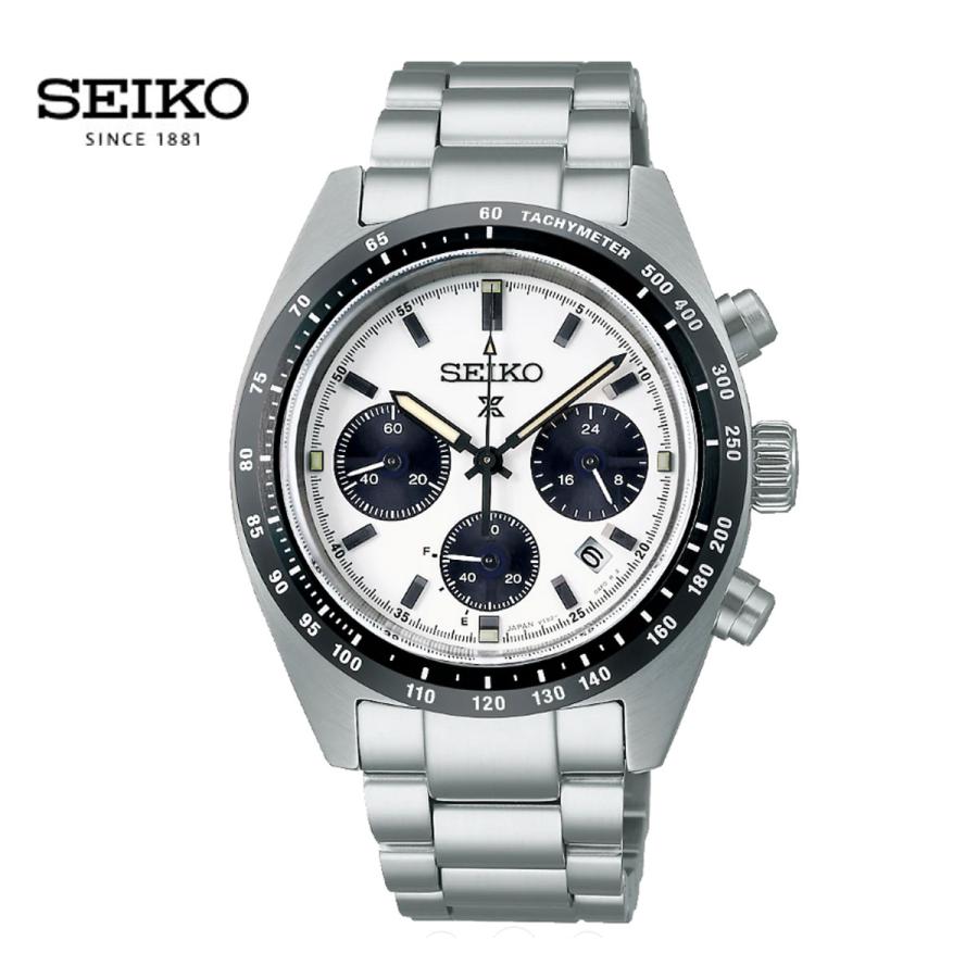 SEIKO PROSPEX SBDL085 セイコー プロスペックス SPEEDTIMER スピードタイマー メンズ 腕時計 男性用 ソーラー クロノグラフ アナログ シルバー :seiko ...