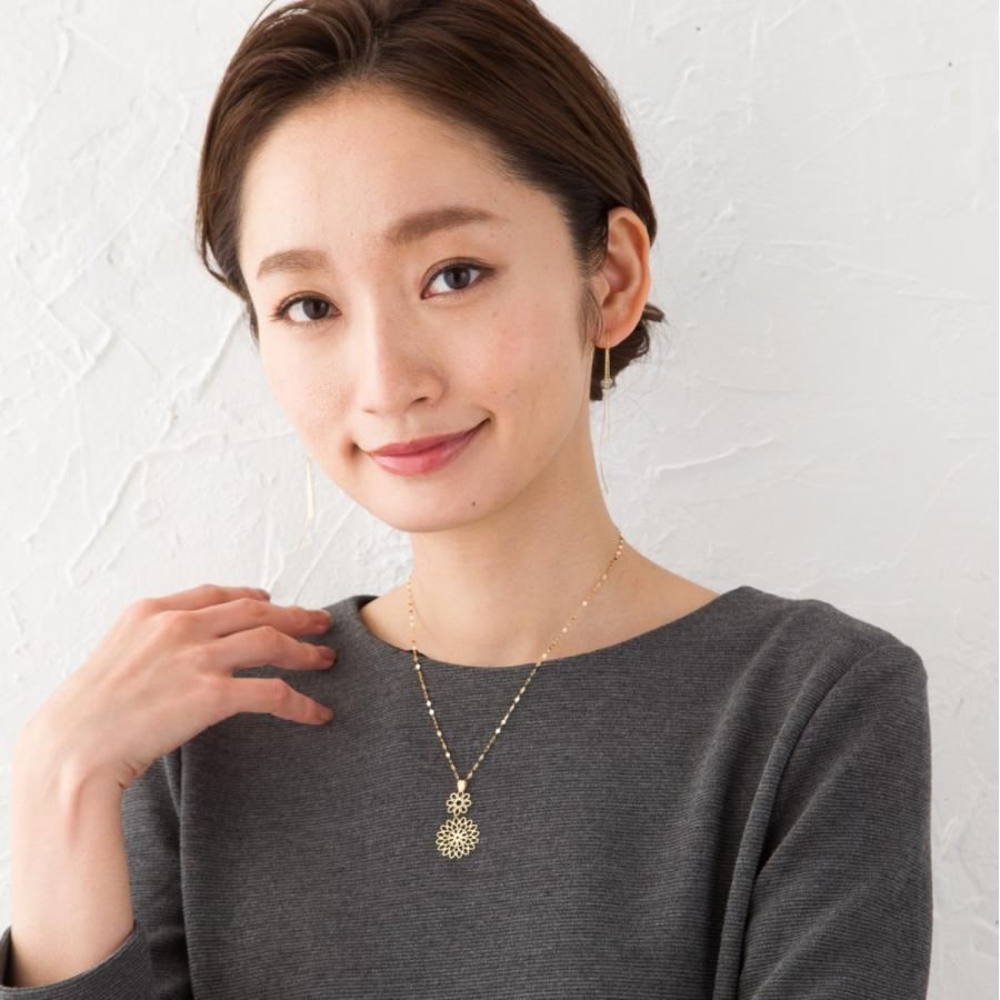 透かしデザイン フラワーモチーフ ペンダントトップ K18 WG 約0.62g ホワイトゴールド 18金 k18 ※イエローゴールドは完売いたしました : J-STUDIO - 通販 ...