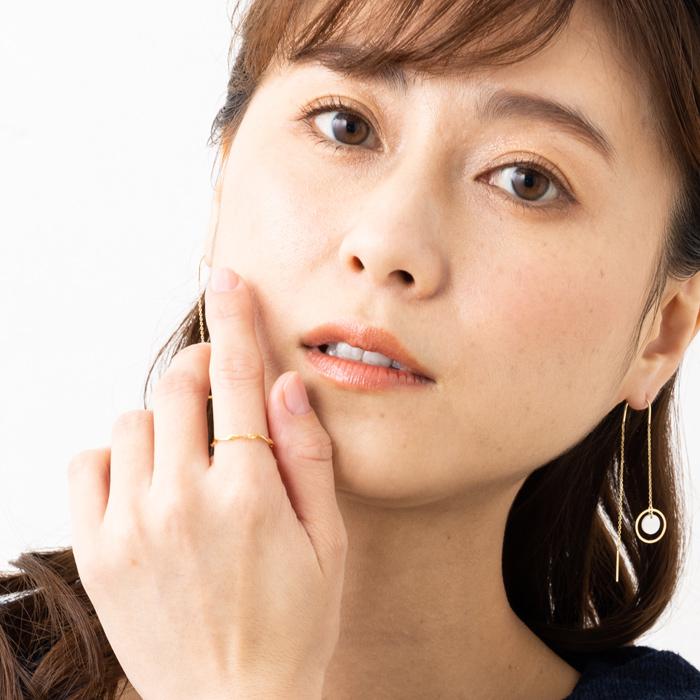 極細 ねじれ リング K18 YG シンプルデザイン 重ね付け 18金 指輪 イエローゴールド : J-STUDIO - 通販 - Yahoo!ショッピング