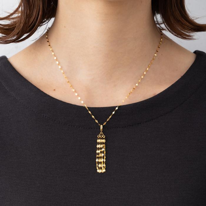 純金 フリンジ ペンダントトップ K24 揺れる ペタルデザイン 約0.7g ※ペンダントトップのみ 純金ジュエリー 刻印あり : J-STUDIO - 通販 - Yahoo!ショッピング