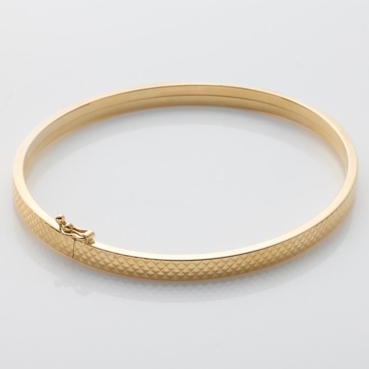 K18 YG ミラーカット バングル シンプル 18金 イエローゴール 中空仕様 ブレスレット 幅約4mm 腕輪 : J-STUDIO - 通販 - Yahoo!ショッピング