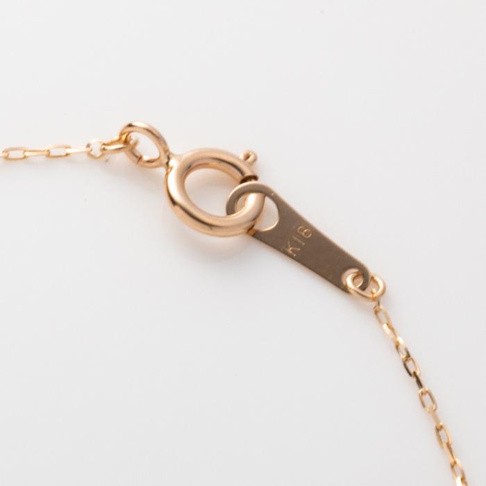 【約45cm】 K18 YG PG ダイヤモンド フラワーモチーフ ネックレス あずきチェーン (-3cmアジャスター付き) 約0.20ct 18金 約0.6g : J-STUDIO - 通販 ...