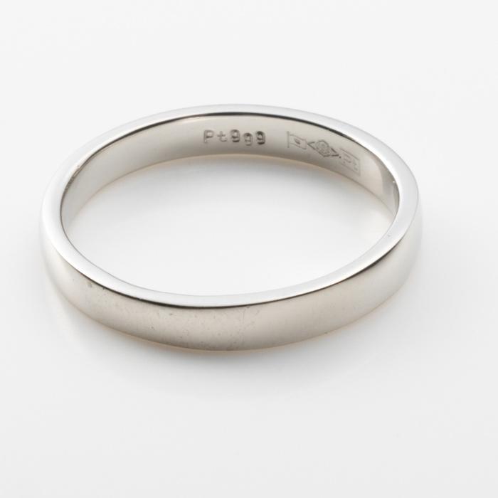 Pt950 リング プラチナ950 指輪 平打ち デザイン 幅約2.7mm 約2.6g(11号基準) レディース メンズ ペアリング マリッジリング : J-STUDIO - 通販 ...