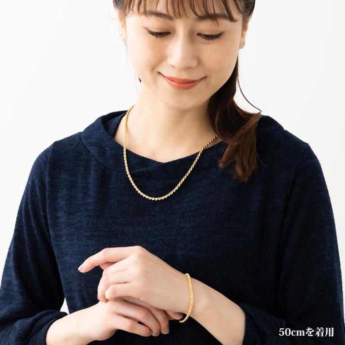 中空ロープ ロープネックレス ロープチェーン 幅約3mm K18 YG 18金 レディース メンズ ゴールド イエローゴールド k18ネックレス 060 : J-STUDIO - 通販 ...