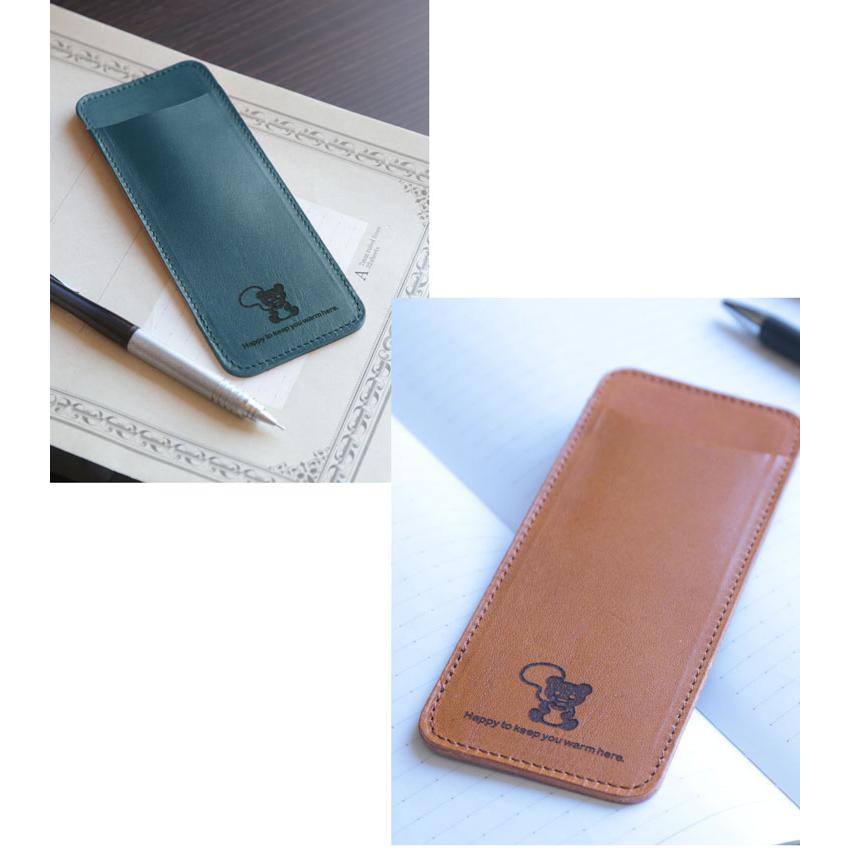 Jamale [COFFEEBOYコラボアイテム]薄型 ペンケース 栃木レザー 日本製 レディース [ネコポスで送料無料] (07000037-evr) : sankyo shokai-三京 ...